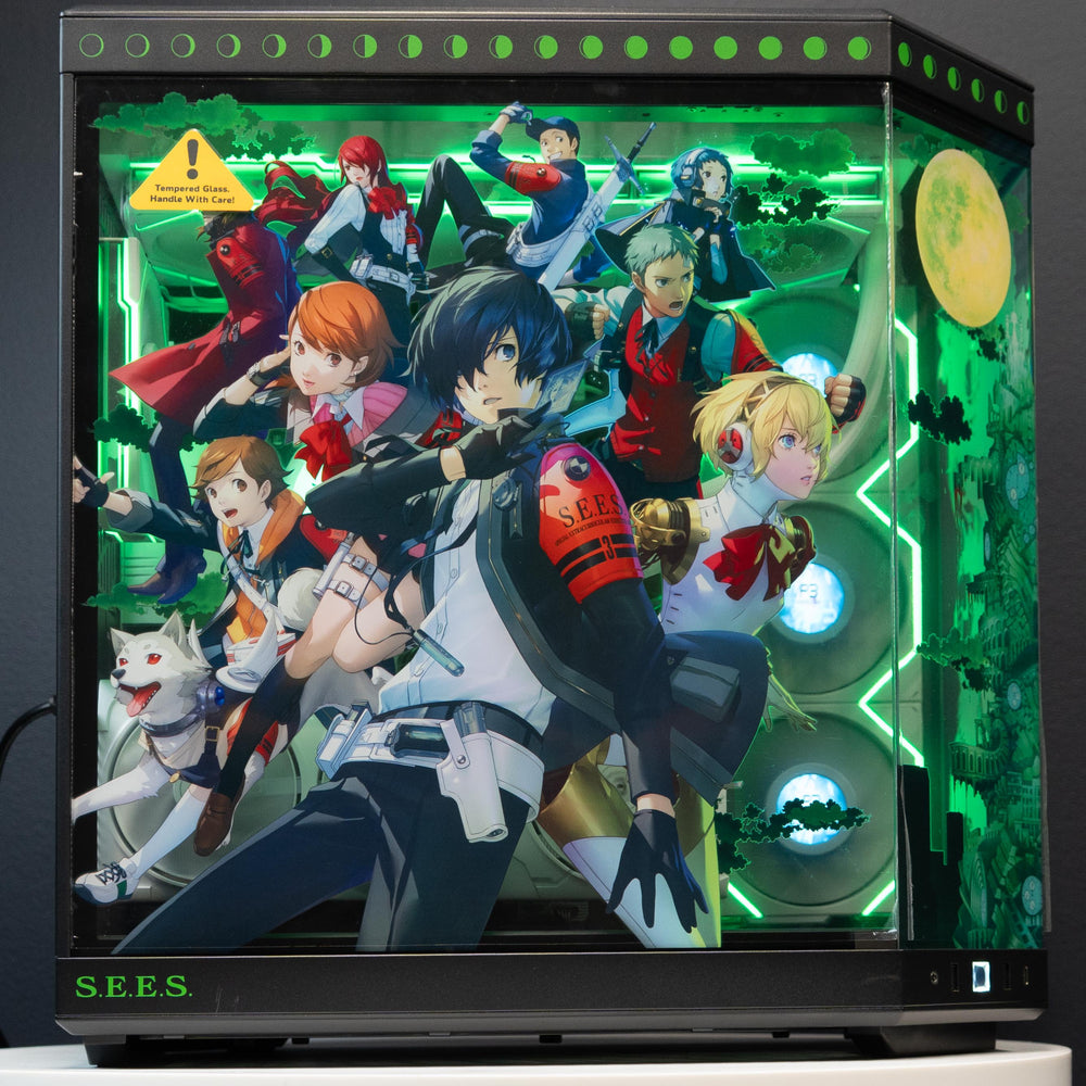 Ready to ship: Persona 3 Reload case w/AMD Ryzen 9 9950X3D & GeForce R